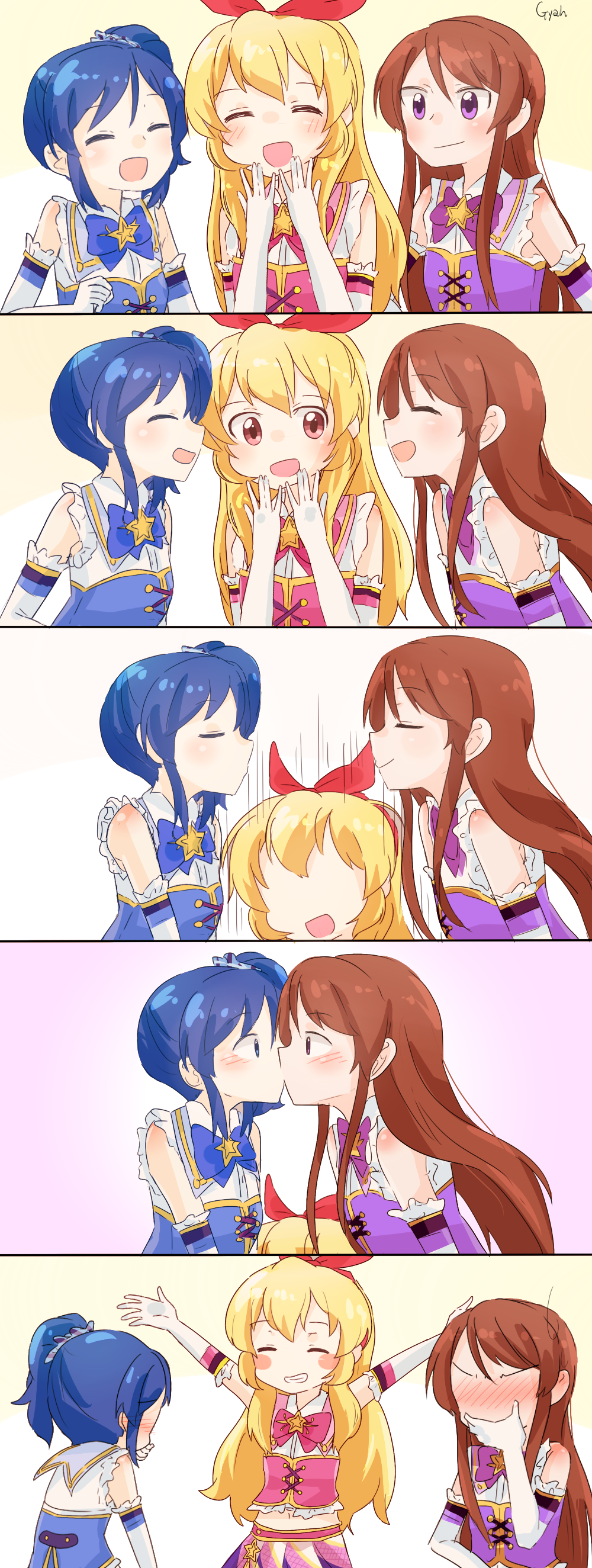 Dynasty Reader » Image › Aikatsu!, Aoi x Ran, Yuri